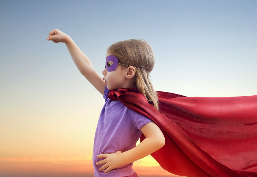 super-hero - Resilient Child